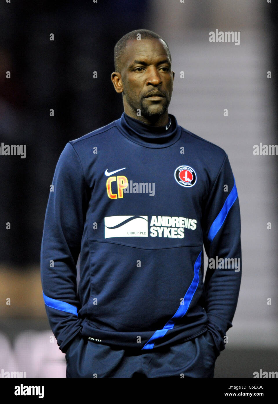 Charlton Athletic manager Chris Powell during the npower Football ...