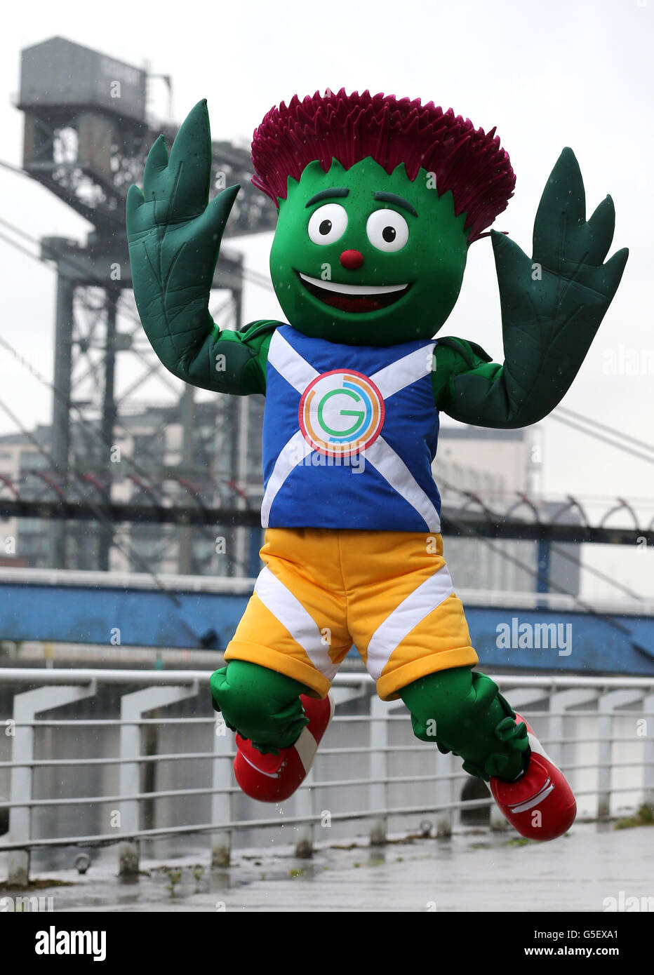 Clyde Thistle is the 2014 Games mascot. Glasgow Commonwealth Games ...