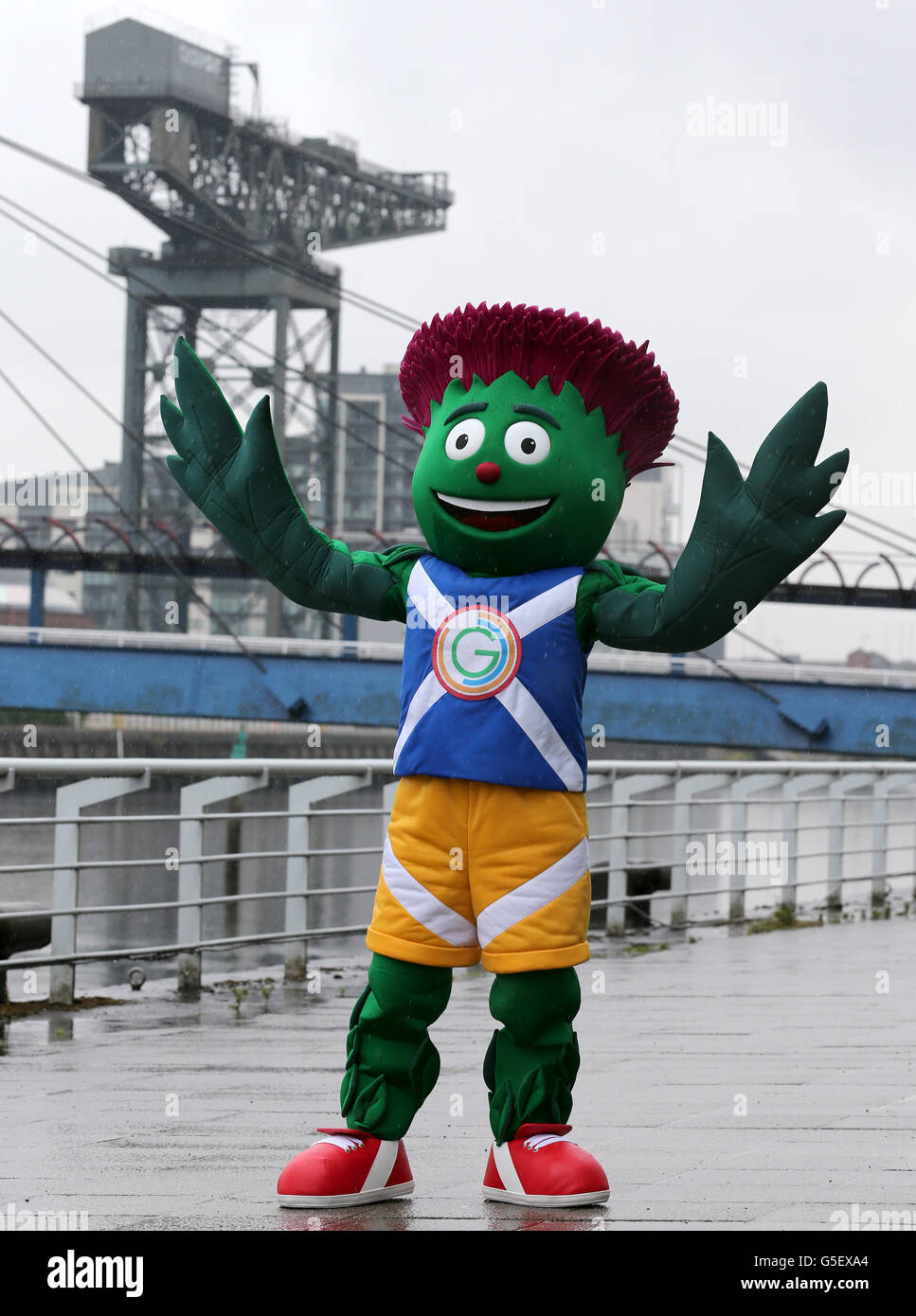 Clyde Thistle is the 2014 Games mascot. Glasgow Commonwealth Games ...