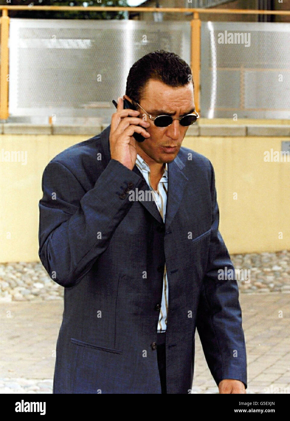 Blue Square Shergar Cup Managers Vinnie Jones meeting with Jeff ...