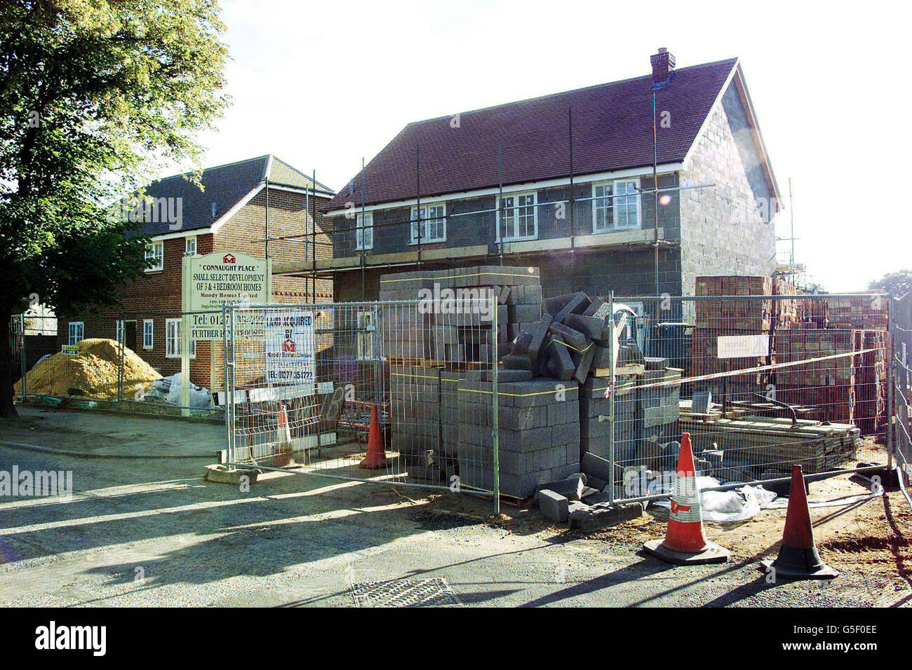 Danielle Jones Missing Building Site Stock Photo - Alamy