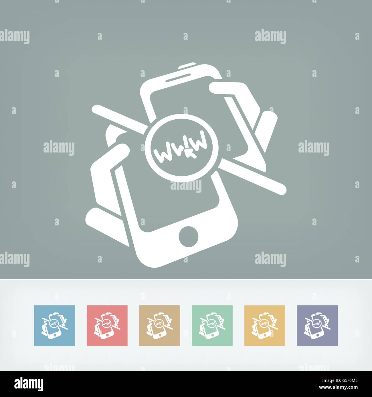 Web connection sharing Stock Vector Image & Art - Alamy