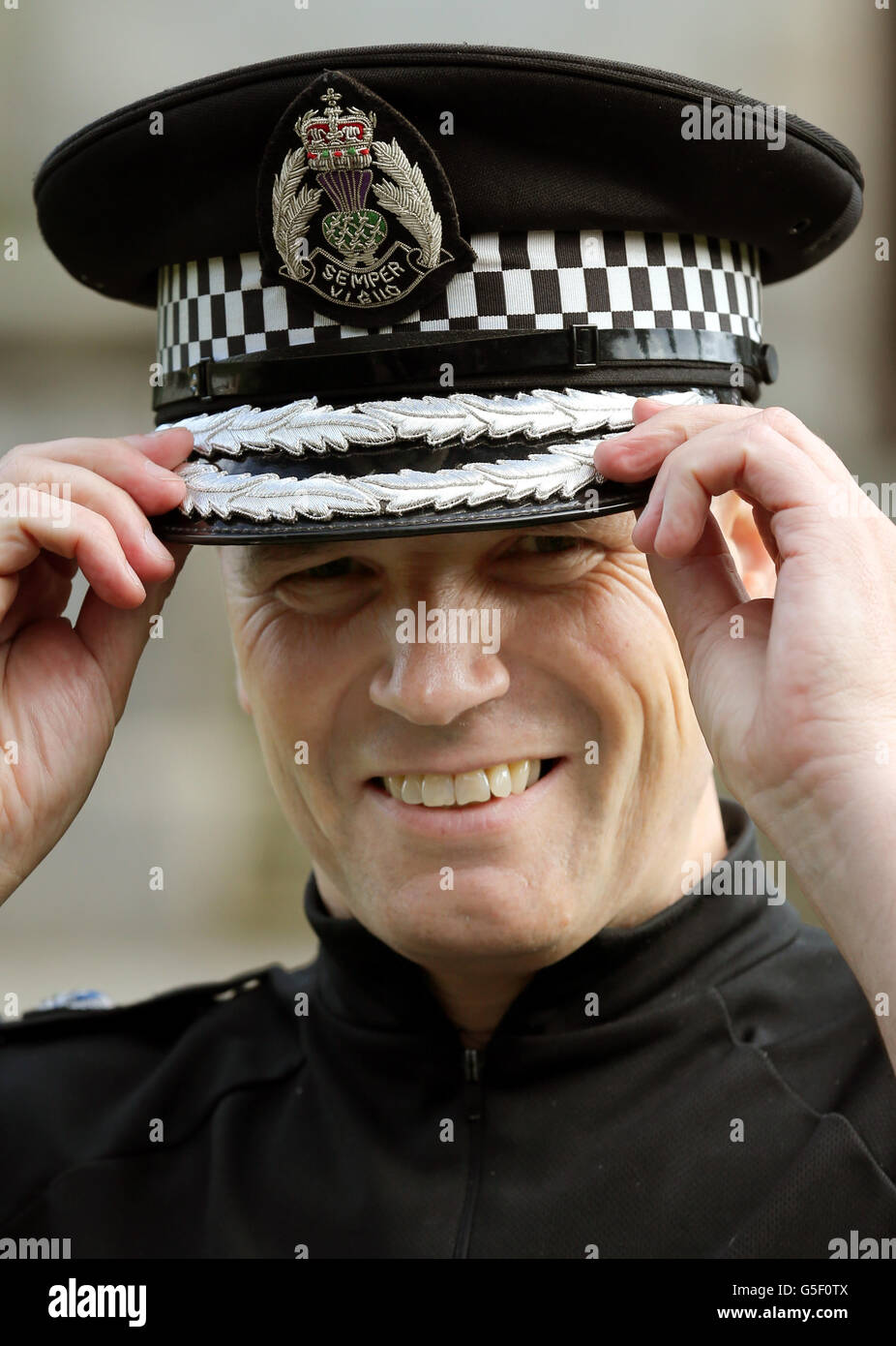 Newly appointed Chief Constable of the Police Service of Scotland ...