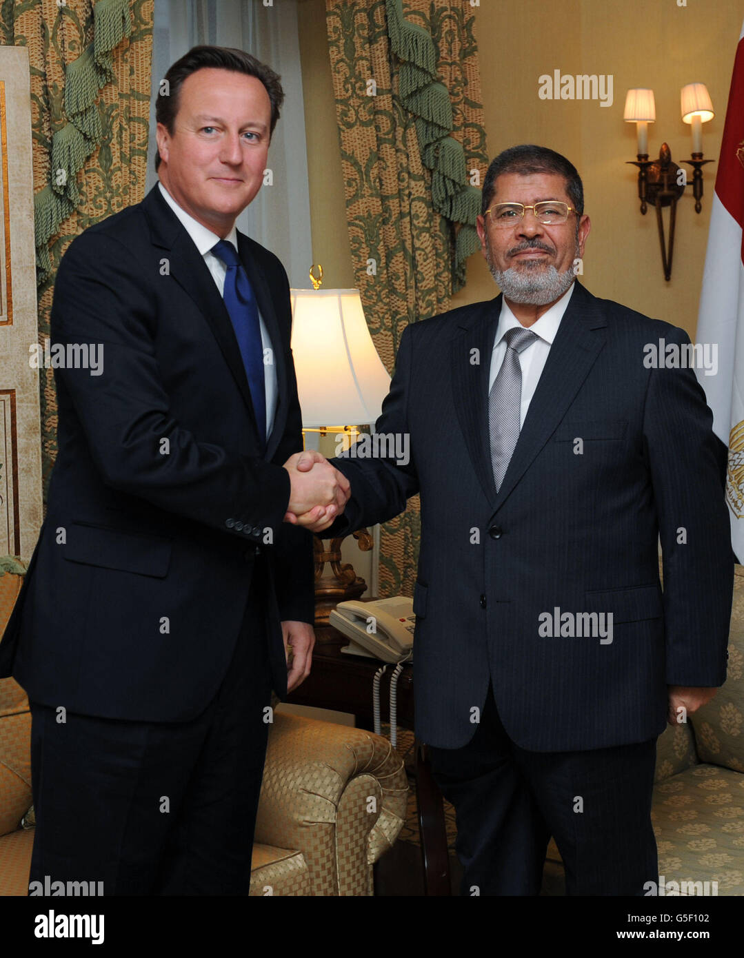 Cameron visits US Stock Photo - Alamy