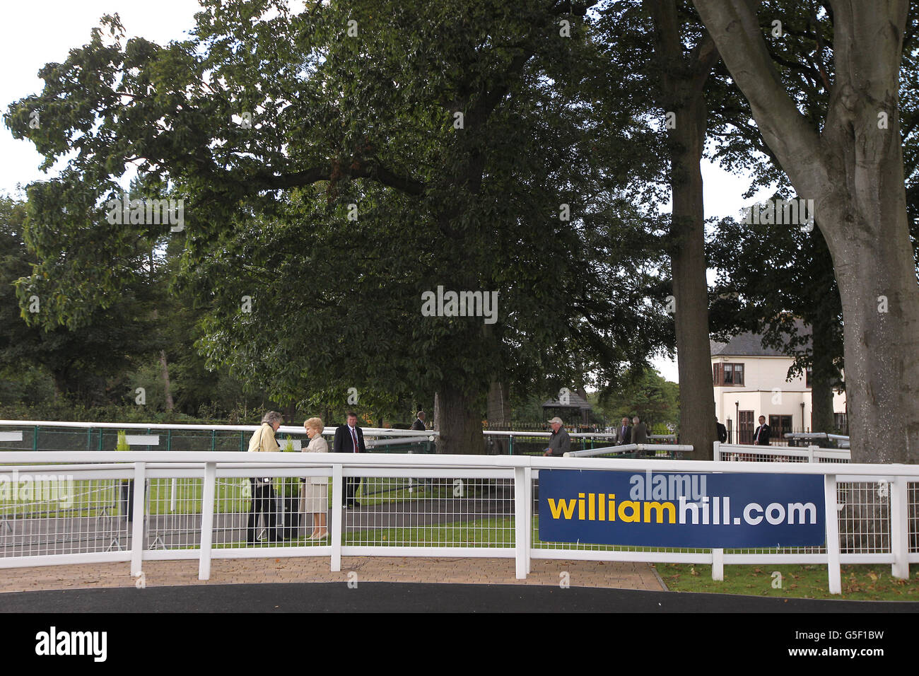 William hill branding at ayr racecourse hi-res stock photography and ...