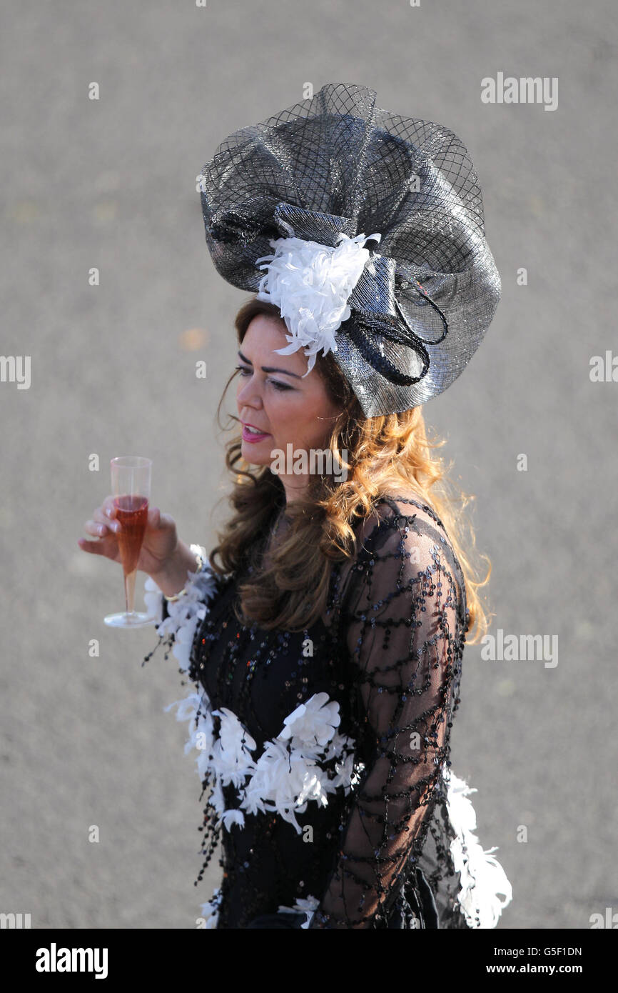 Ladies fashion at ayr racecourse hi-res stock photography and images ...