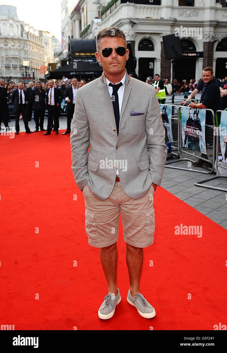 Nick Love arriving for the UK premiere of The Sweeney at the Vue ...