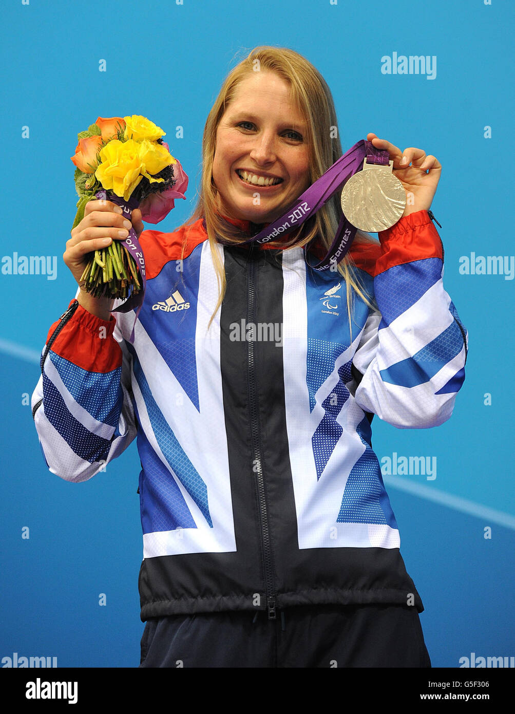 Great britains stephanie millward silver medal freestyle aquatics ...