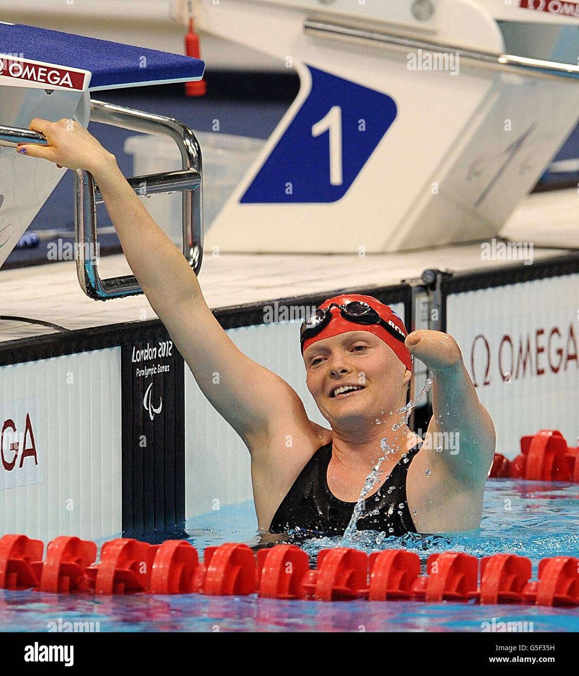 Great Britain's Susannah Rodgers after finishing fourth in the Women's ...