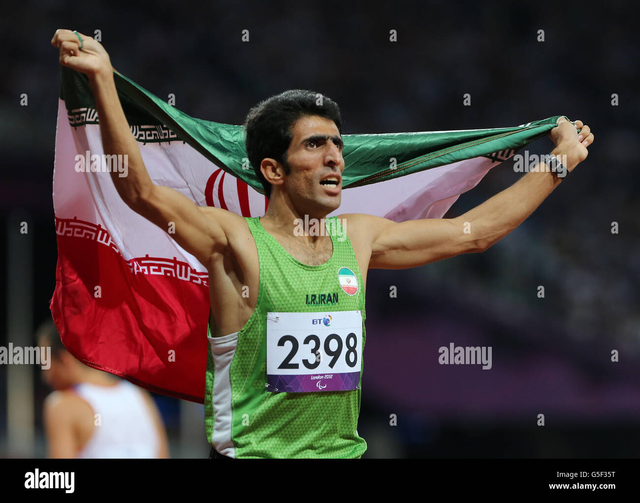 London Paralympic Games - Day 6. Iran's Peyman Nasiri Bazanjani ...