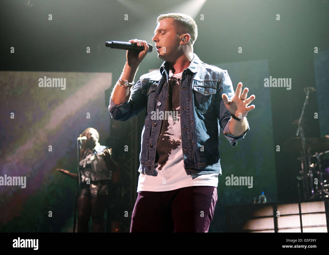 Plan B performs at the Roundhouse in Camden, north London, as part of ...