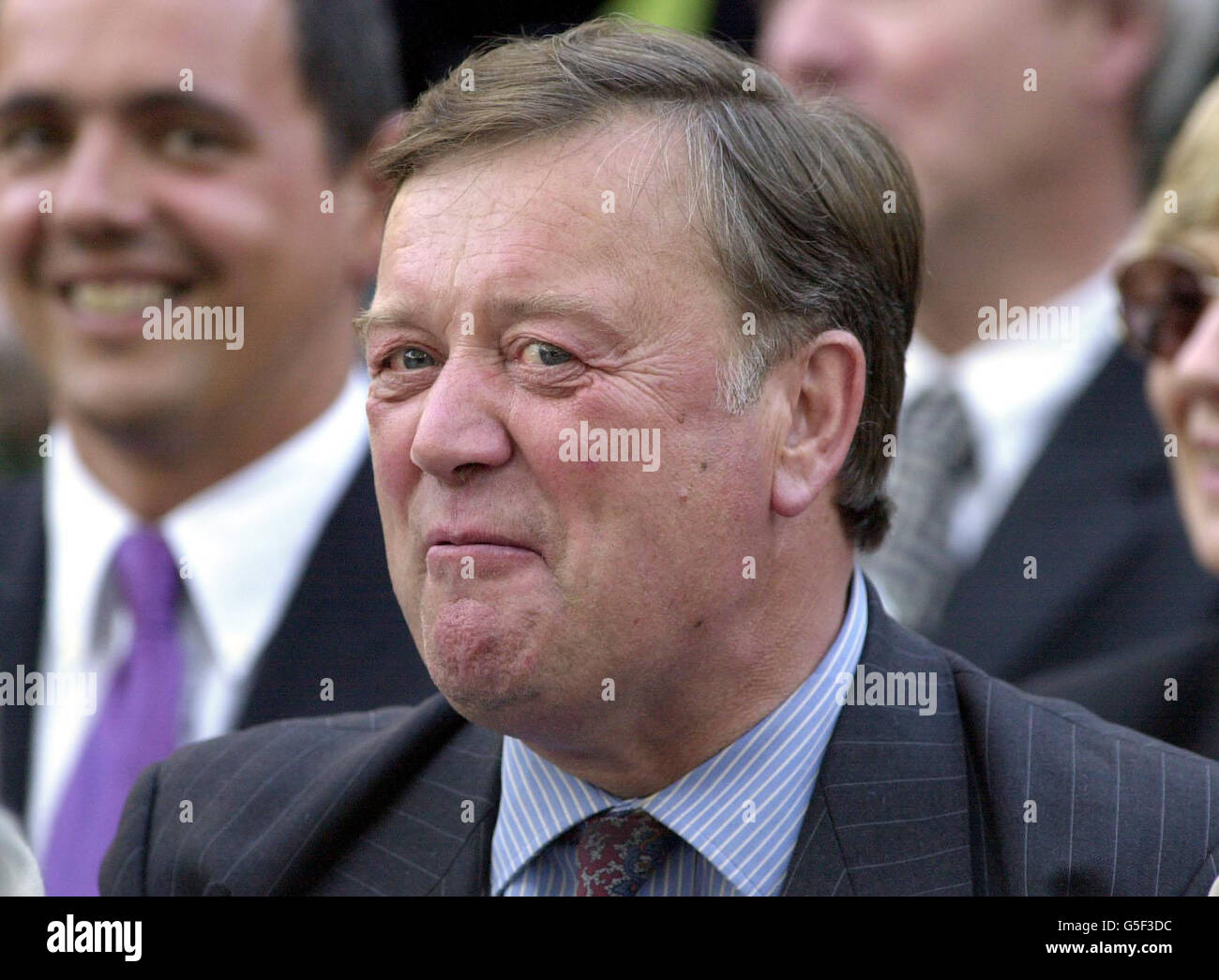 Conservative MP Kenneth Clarke watches the annual House of Commons v ...