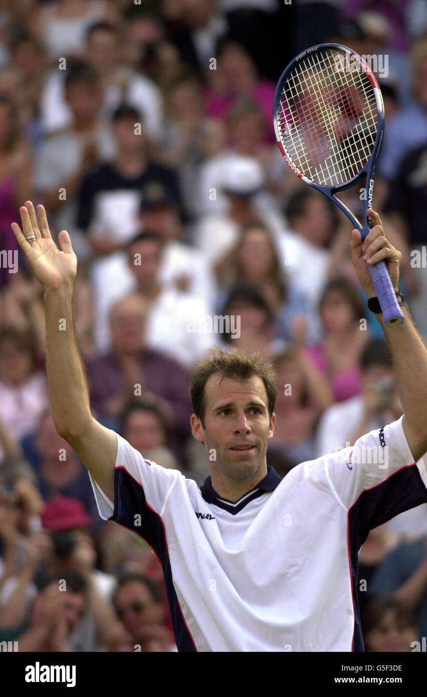 Rusedski v Pavel Stock Photo - Alamy