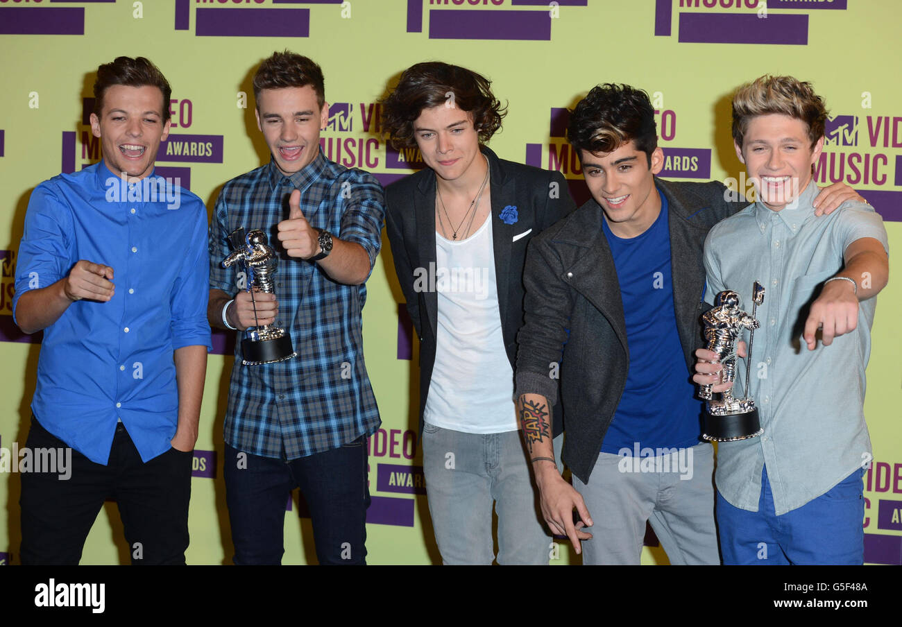 MTV Video Music Awards 2012 - Press Room - Los Angeles Stock Photo - Alamy