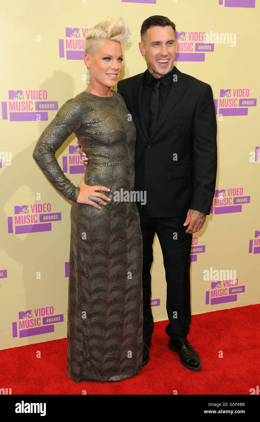 MTV Video Music Awards 2012 - Arrivals - Los Angeles Stock Photo - Alamy