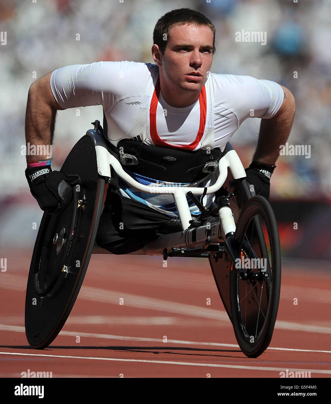 London Paralympic Games - Day 9. Great Britain's Mickey Bushell in ...