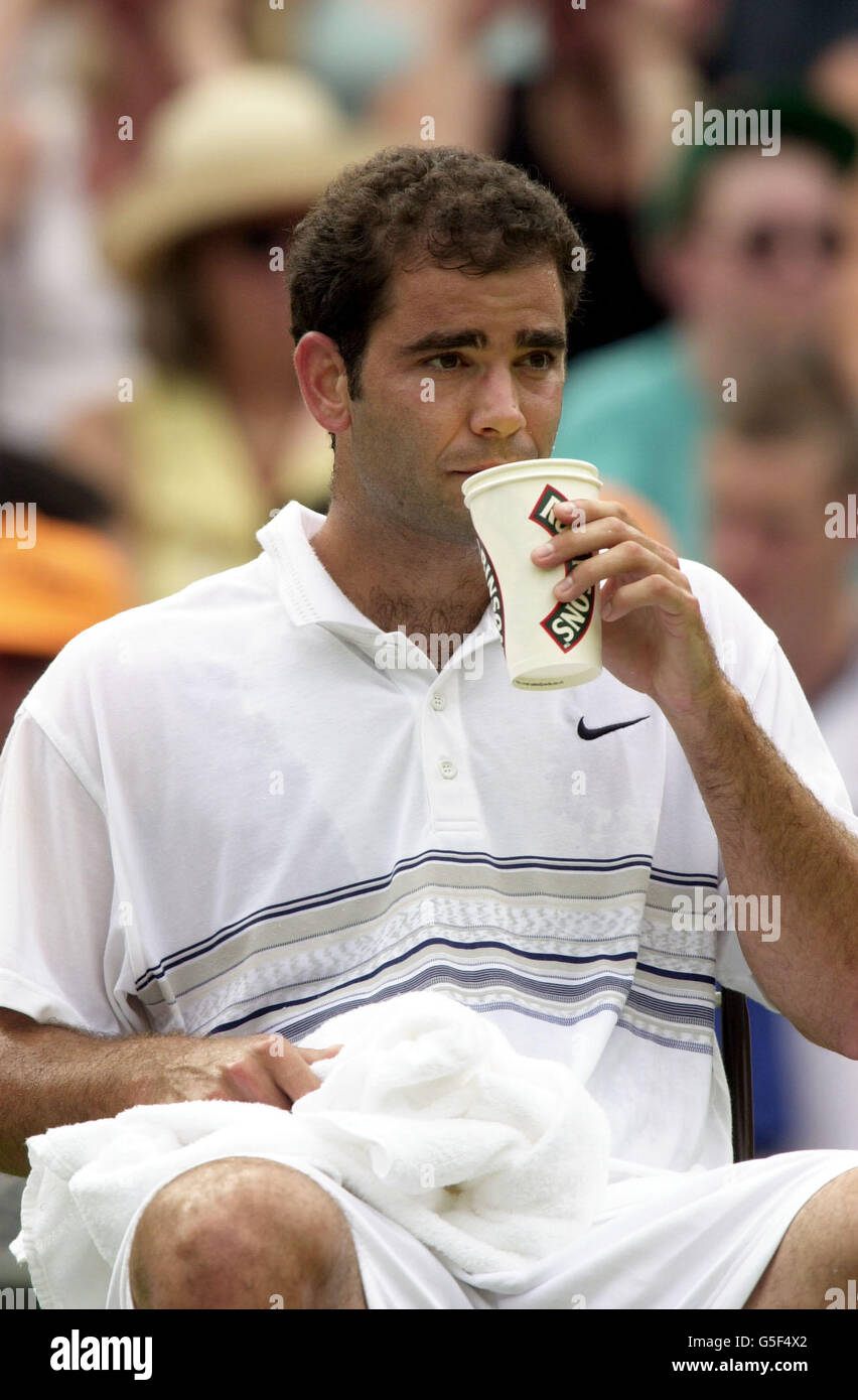 Sampras v Federer Stock Photo - Alamy