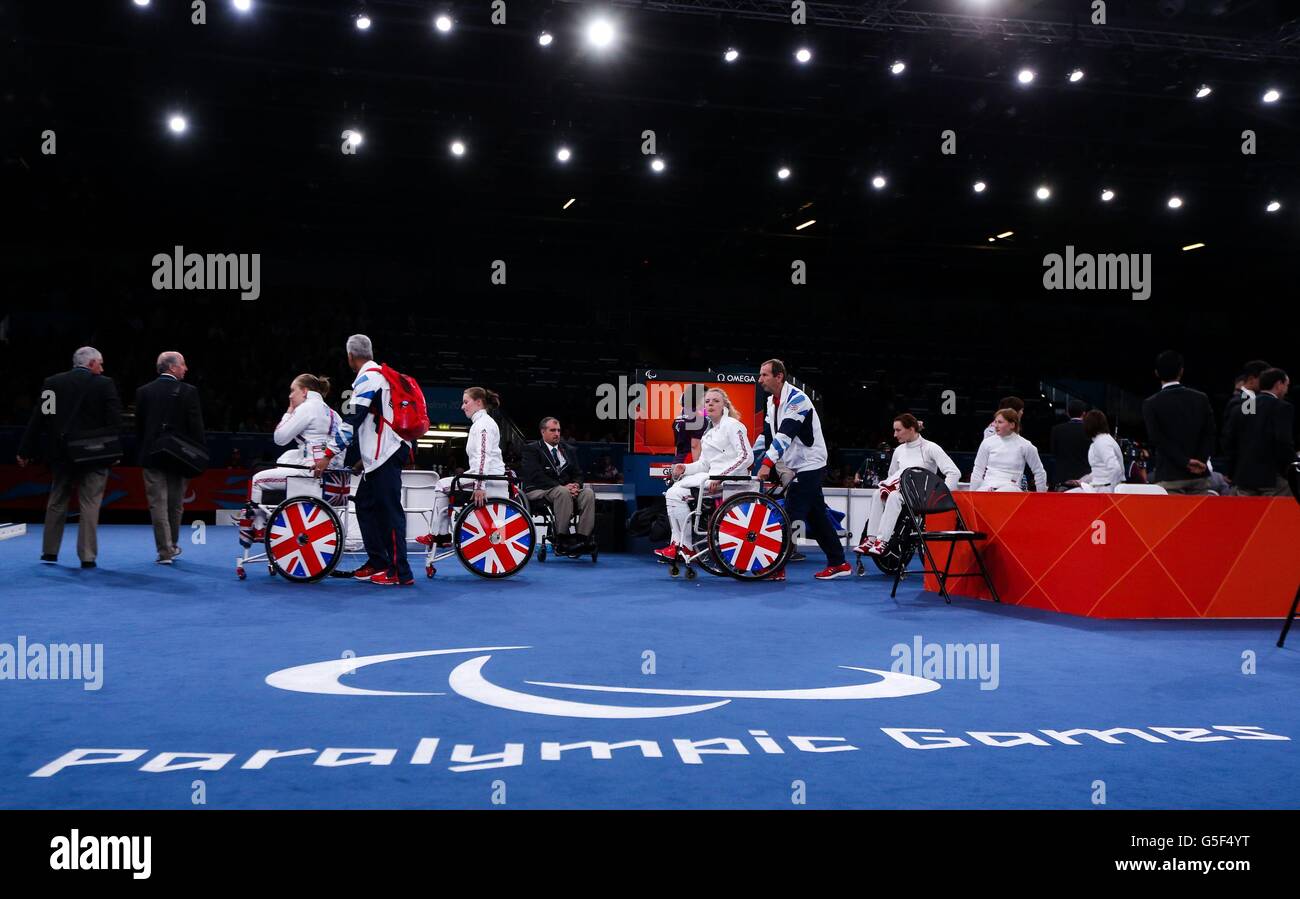 Great Britain's Gabby Down (left) Justine Moore (centre) and teammate ...