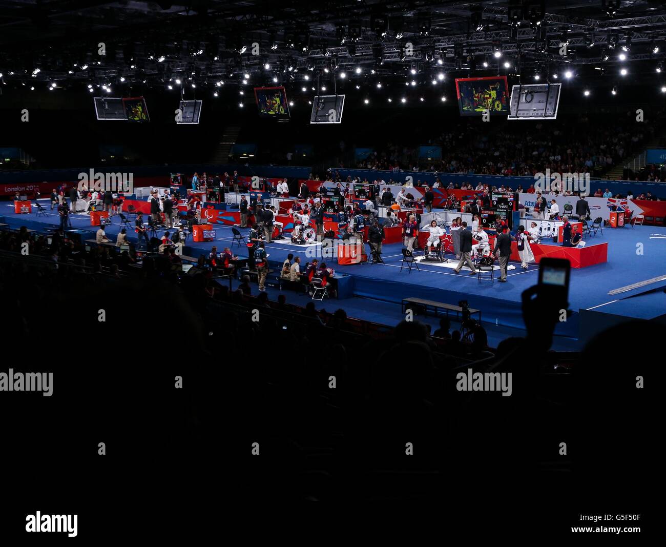 Excel arena afternoons fencing rounds take place excel arena hi-res ...