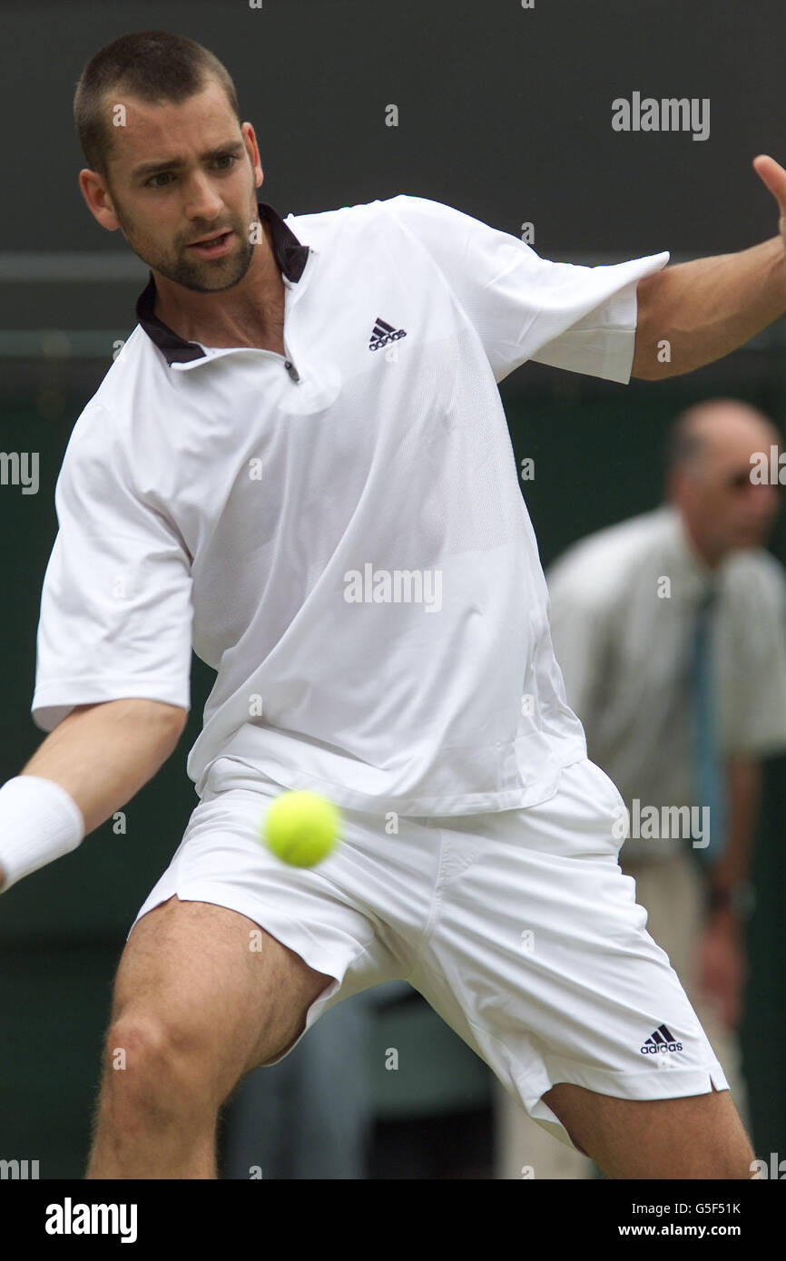 Nicholas Kiefer Wimbledon Stock Photo - Alamy