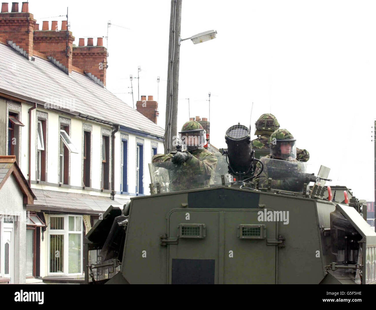 Drumcree British Army Stock Photo - Alamy
