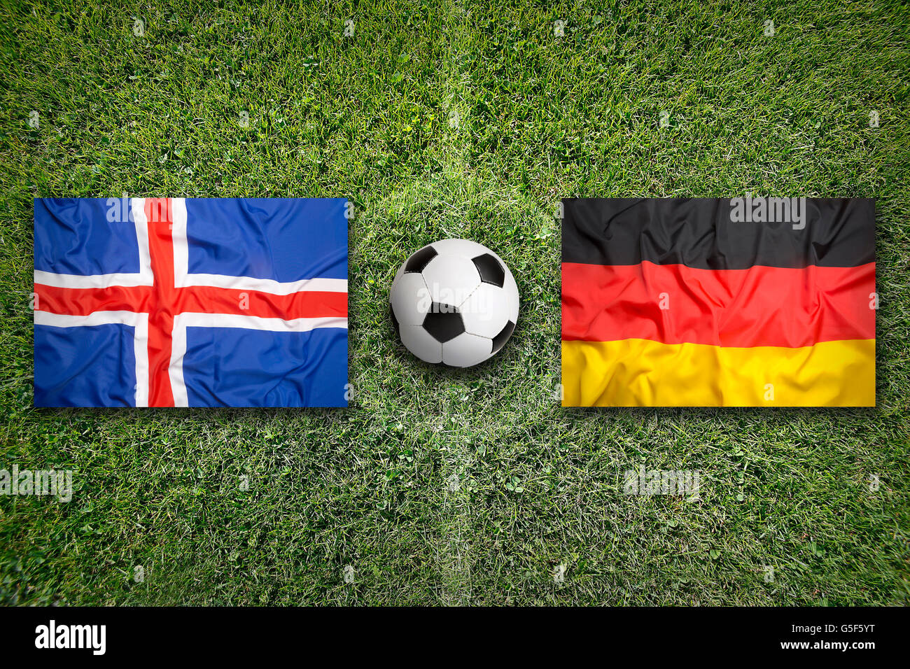 Germany flags iceland hi-res stock photography and images - Alamy