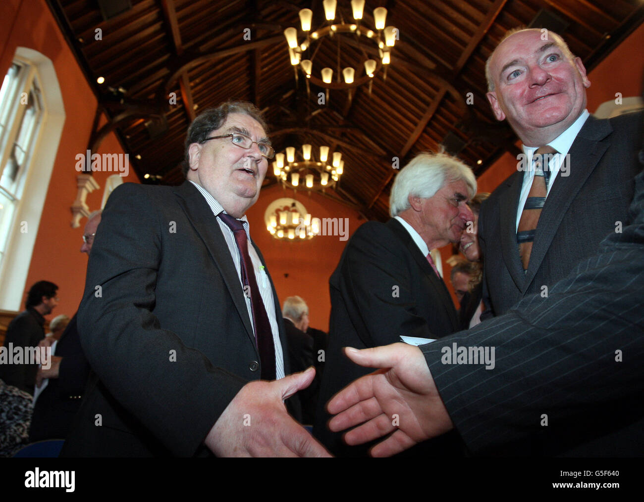 Both former leaders of the sdlp hi-res stock photography and images - Alamy