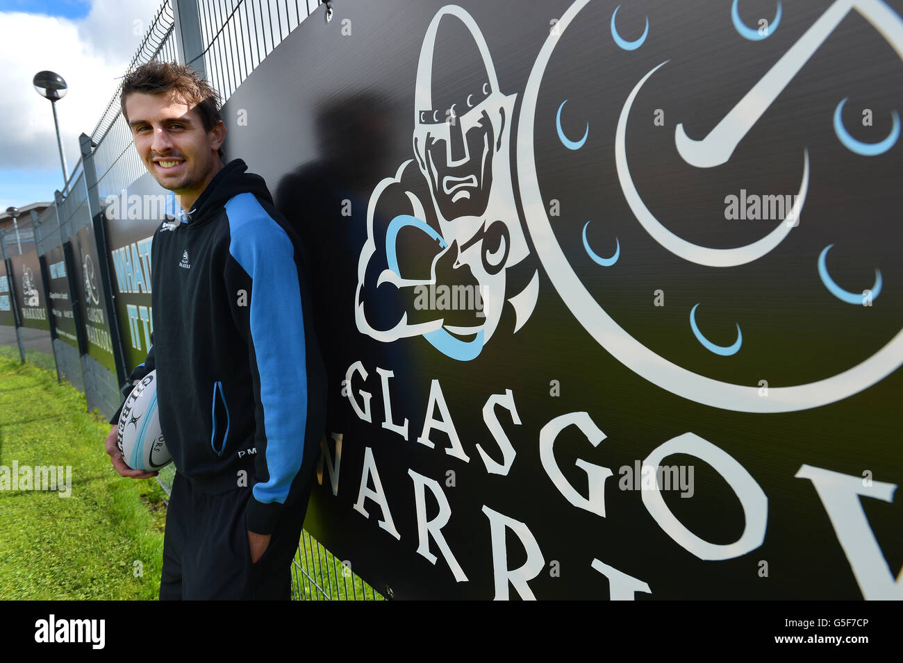 Peter murchie team announcement scotstoun stadium hi-res stock ...