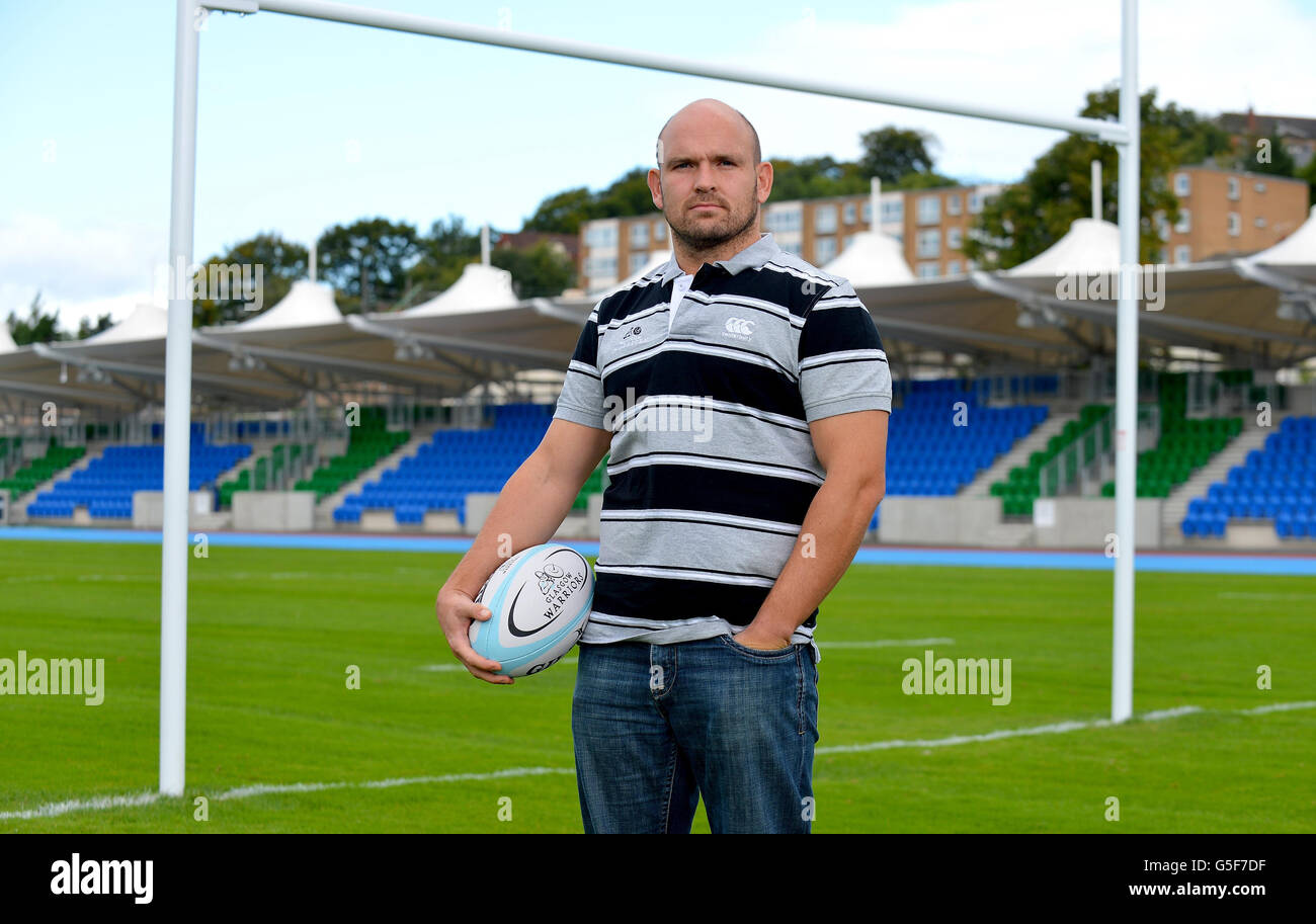 Dougie Hall during a team announcement at the Scotstoun Stadium ...