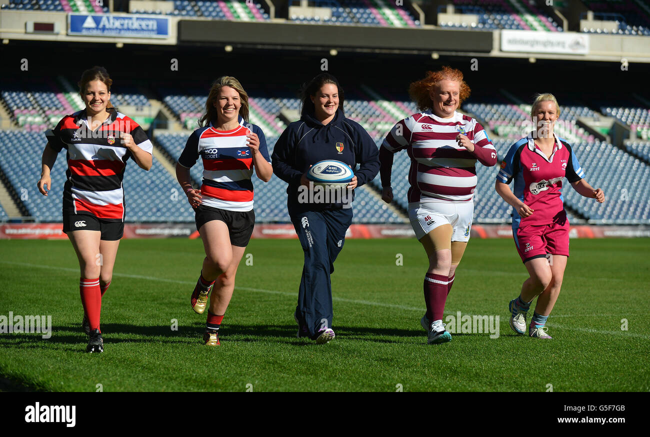 (Left to right) Danya Clark, Lisa Martin, Lindsey Smith, Kath Vass and ...