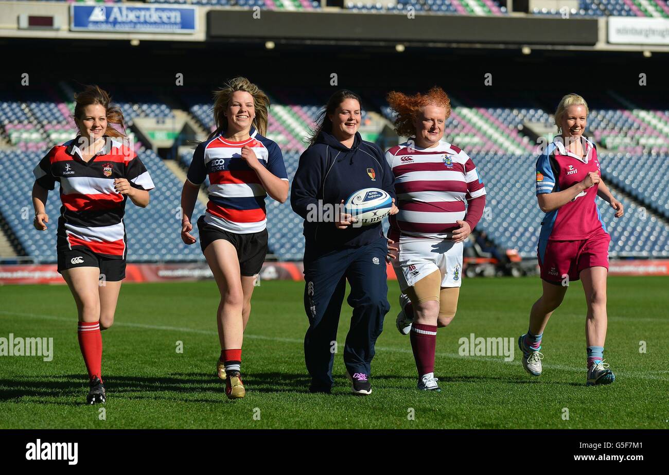 (Left to right) Danya Clark, Lisa Martin, Lindsey Smith, Kath Vass and ...