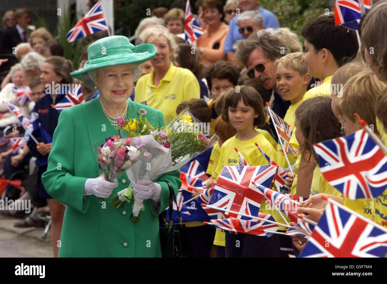 Queen elizabeth ii visit channel islands hi-res stock photography and ...