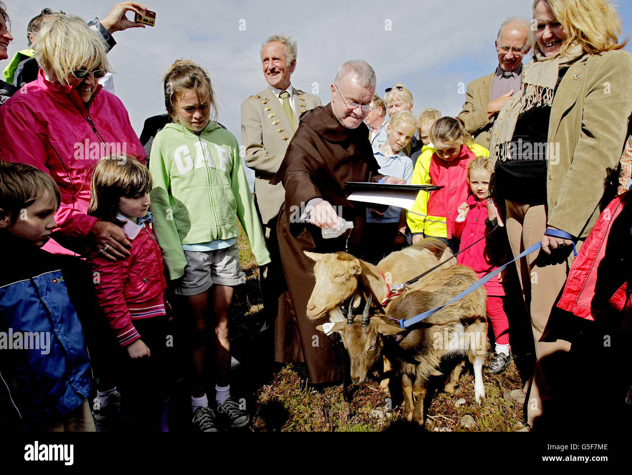 'Goat's for Howth' project Stock Photo - Alamy