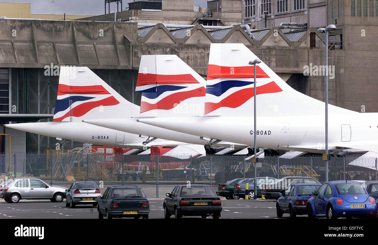 British Airways Concorde Stock Photo - Alamy