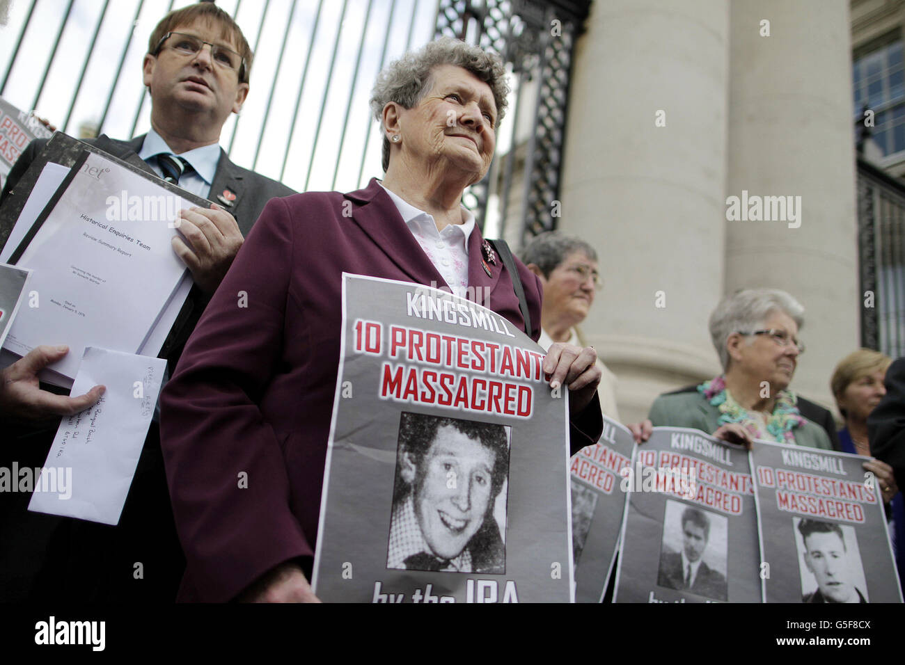 Mother of the iras kingsmill massacre victim kenneth worton hi-res ...