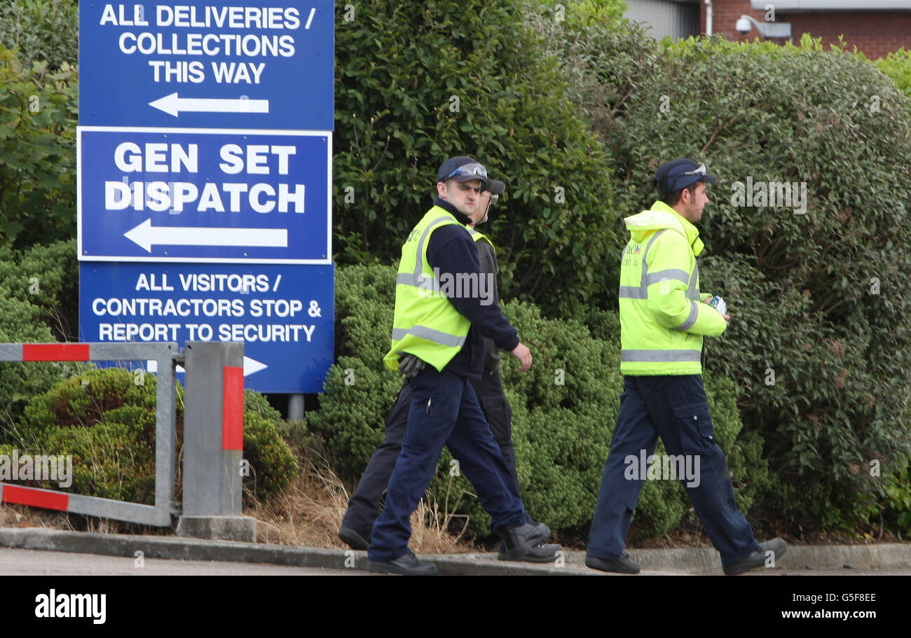 Fg wilson factory in larne co antrim hi-res stock photography and ...