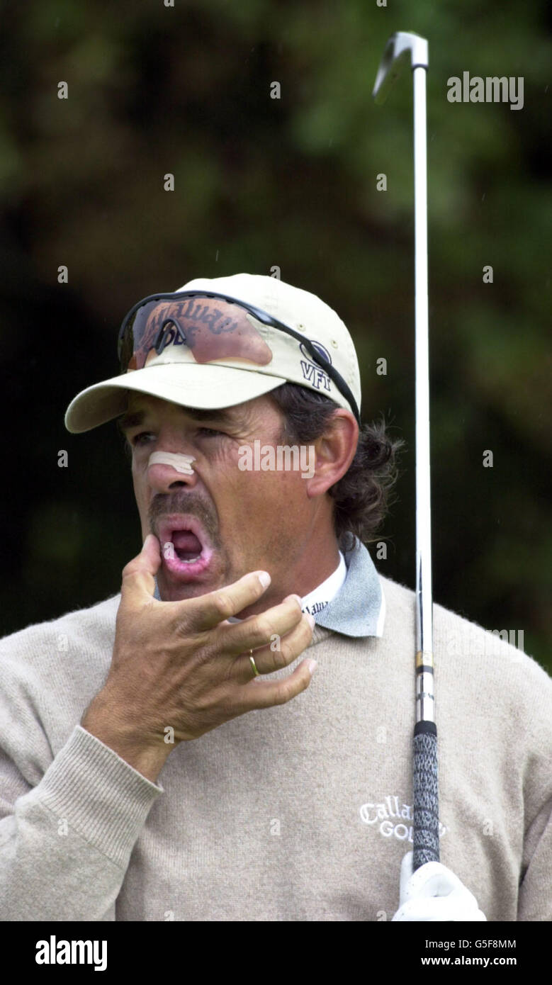 Golf Open Retief Goosen Stock Photo - Alamy
