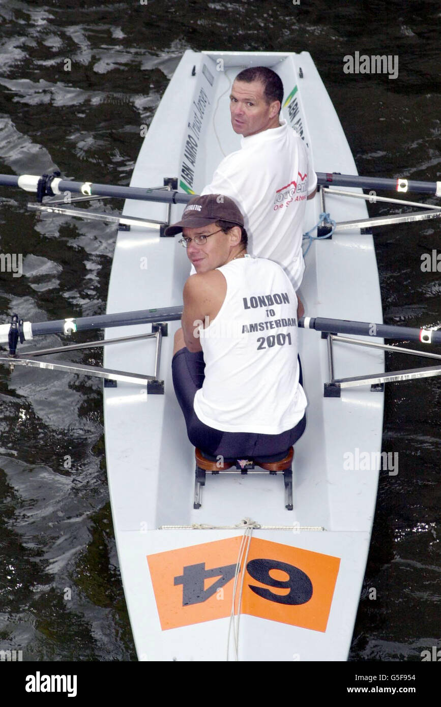 (Top) Mark Stubbs and Phil Scantlebury, part of a six-man team aiming ...