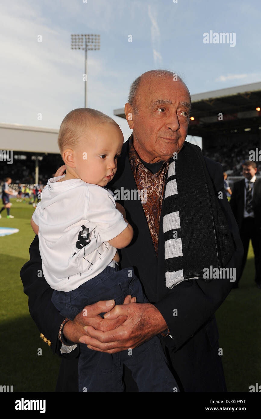 Mohamed al fayed fulham hi-res stock photography and images - Alamy