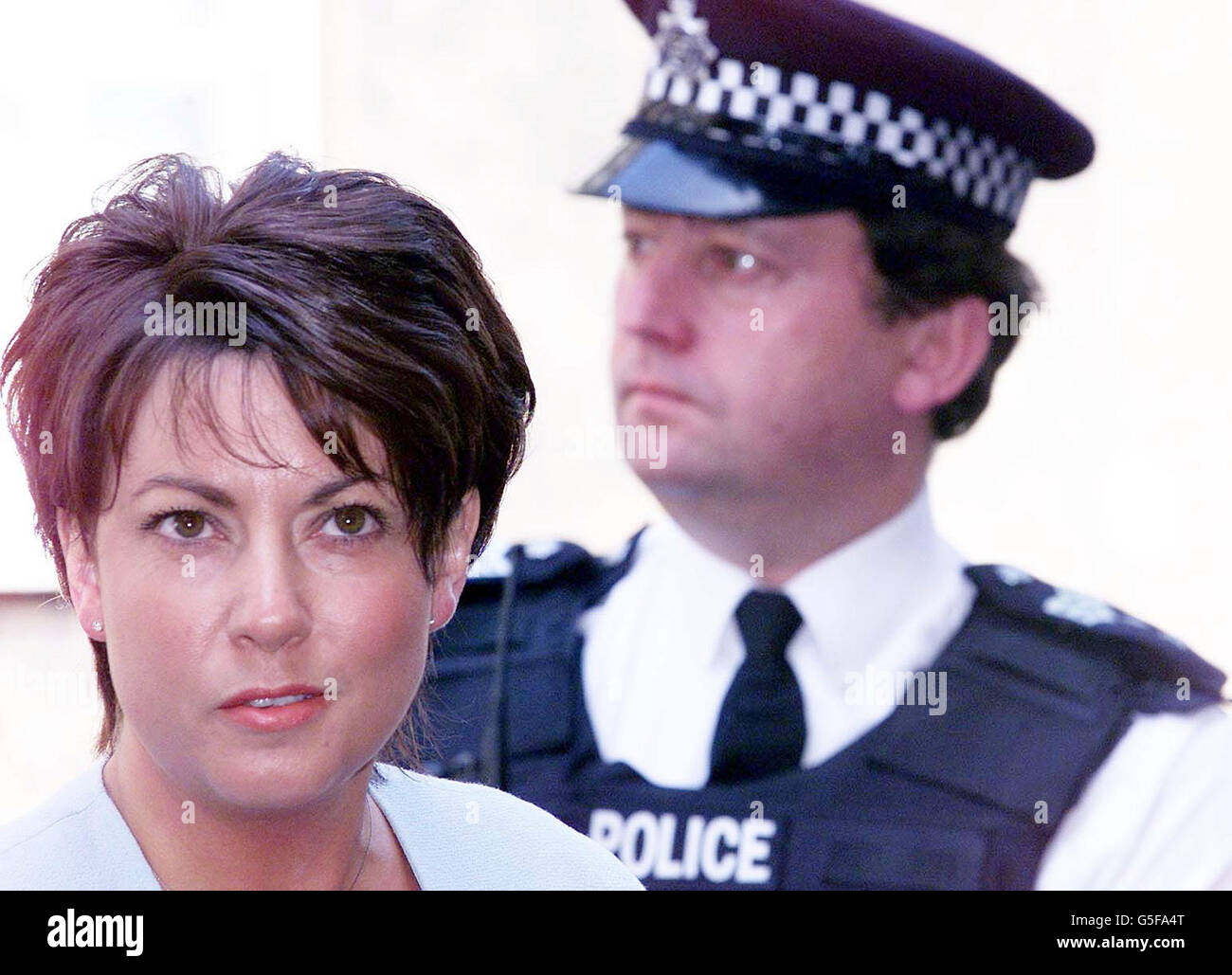 Carol Maddocks meets Blair Stock Photo - Alamy
