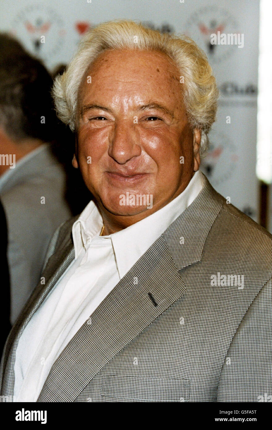 Film director Michael Winner at the Variety Club lunch in his honour ...