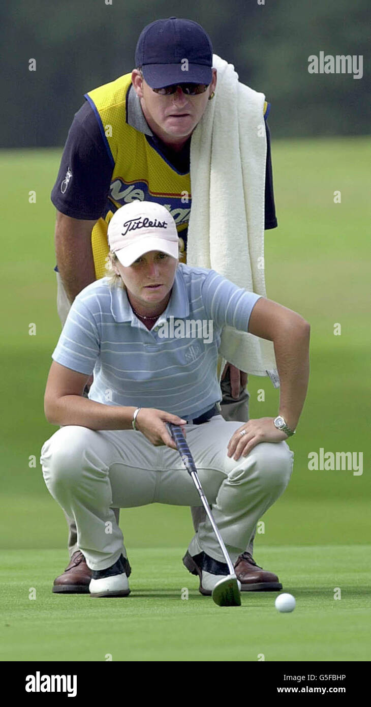 Golf Becky Morgan Stock Photo - Alamy