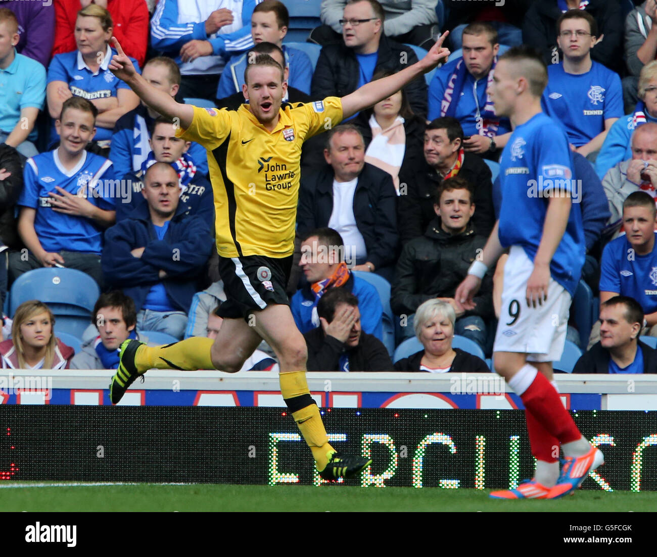Soccer - Irn Bru Scottish Division Three - Rangers v Montrose - Ibrox ...