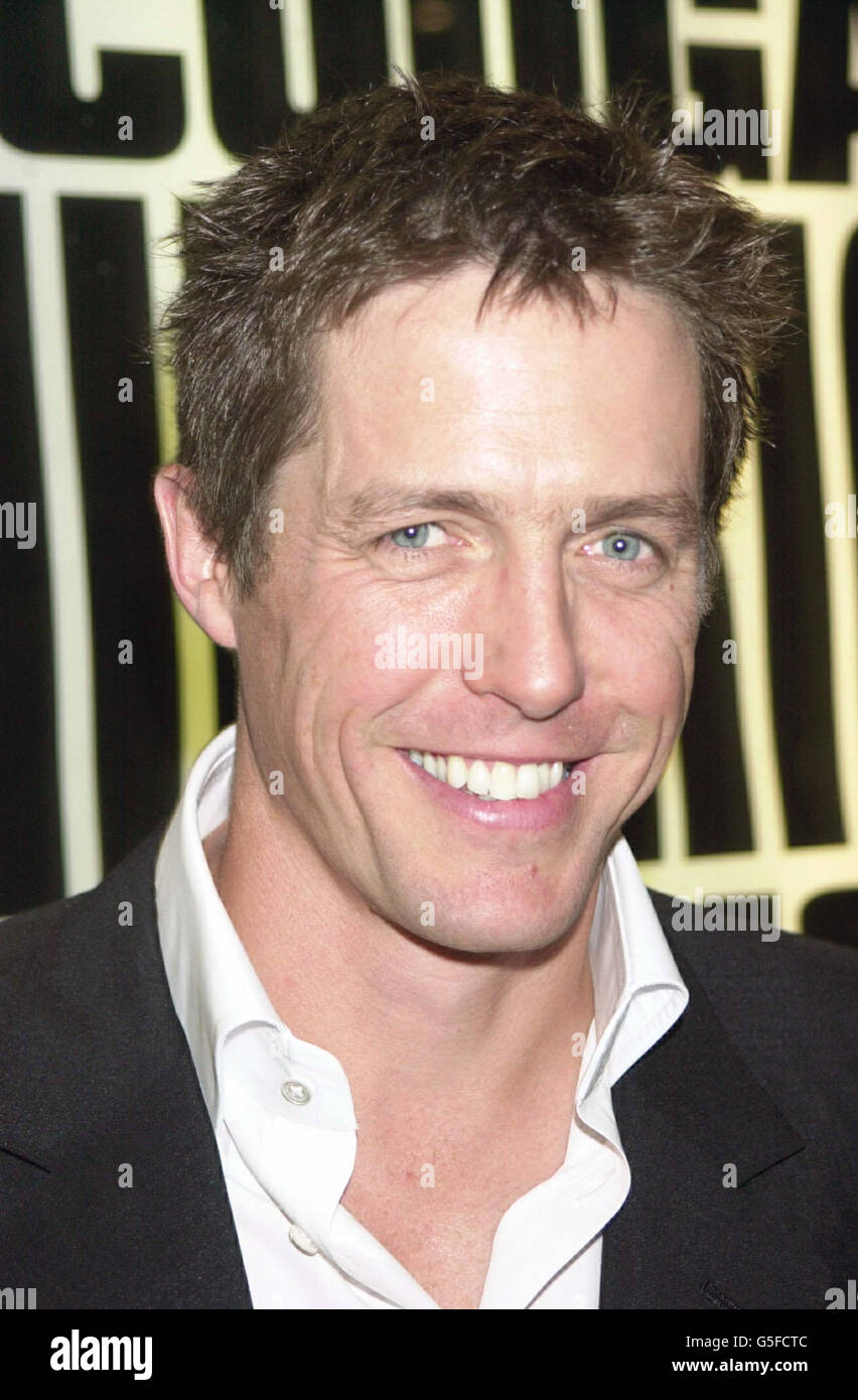 Actor Hugh Grant arrives at the Empire Leicester Square in London for ...