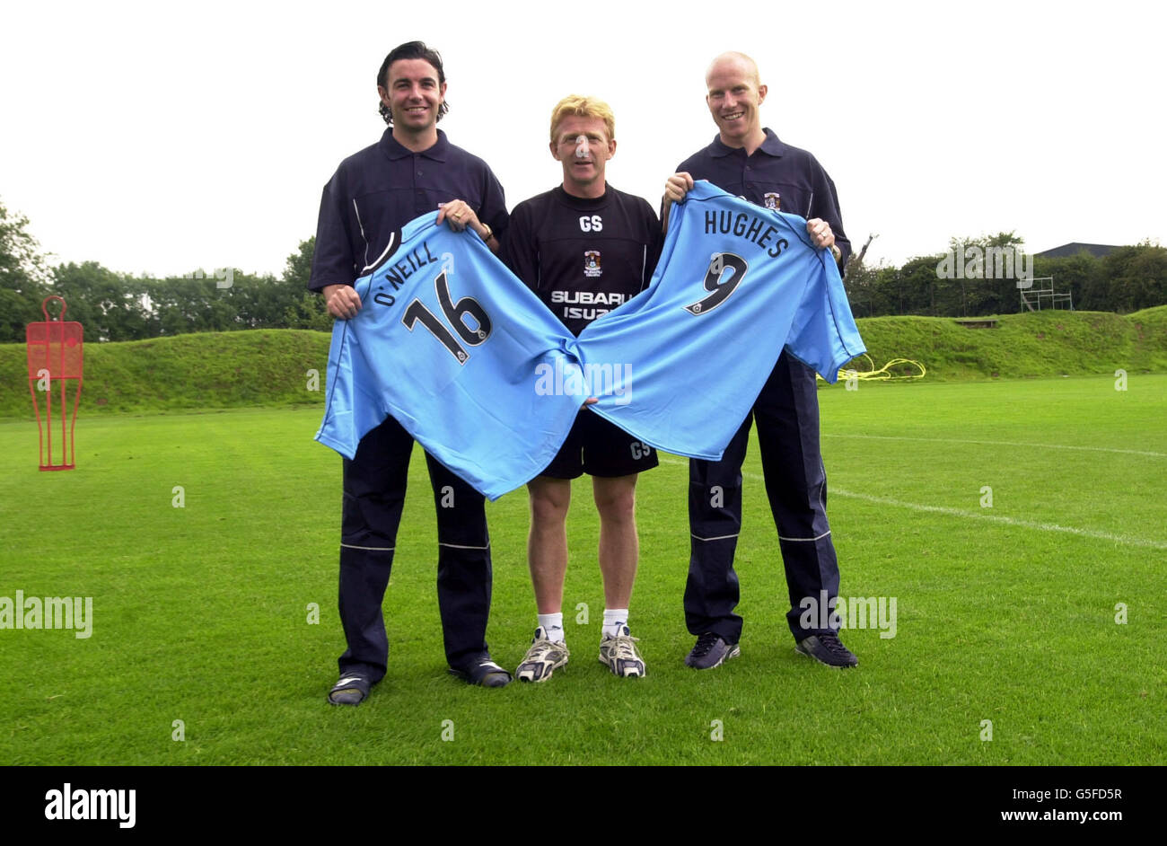 Coventry City's new signings, Keith O'Neill, from Middlesbrough and Lee ...