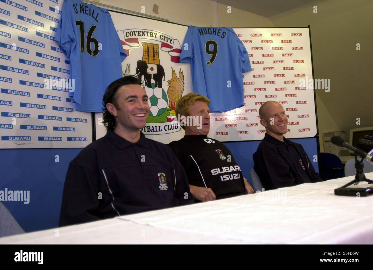 Coventry City's new signings, Keith O'Neill, from Middlesbrough and Lee ...