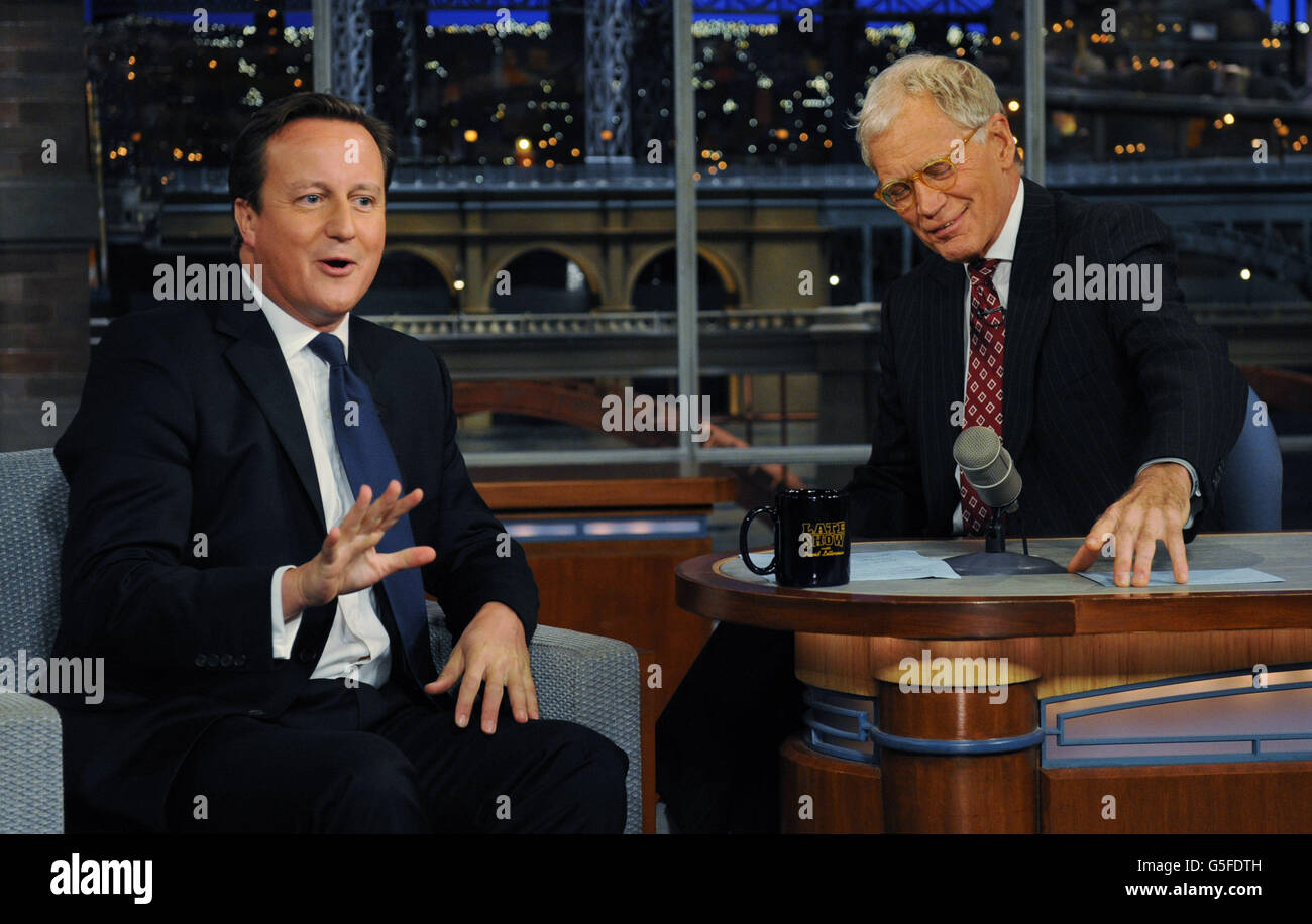 David Letterman Show Studio