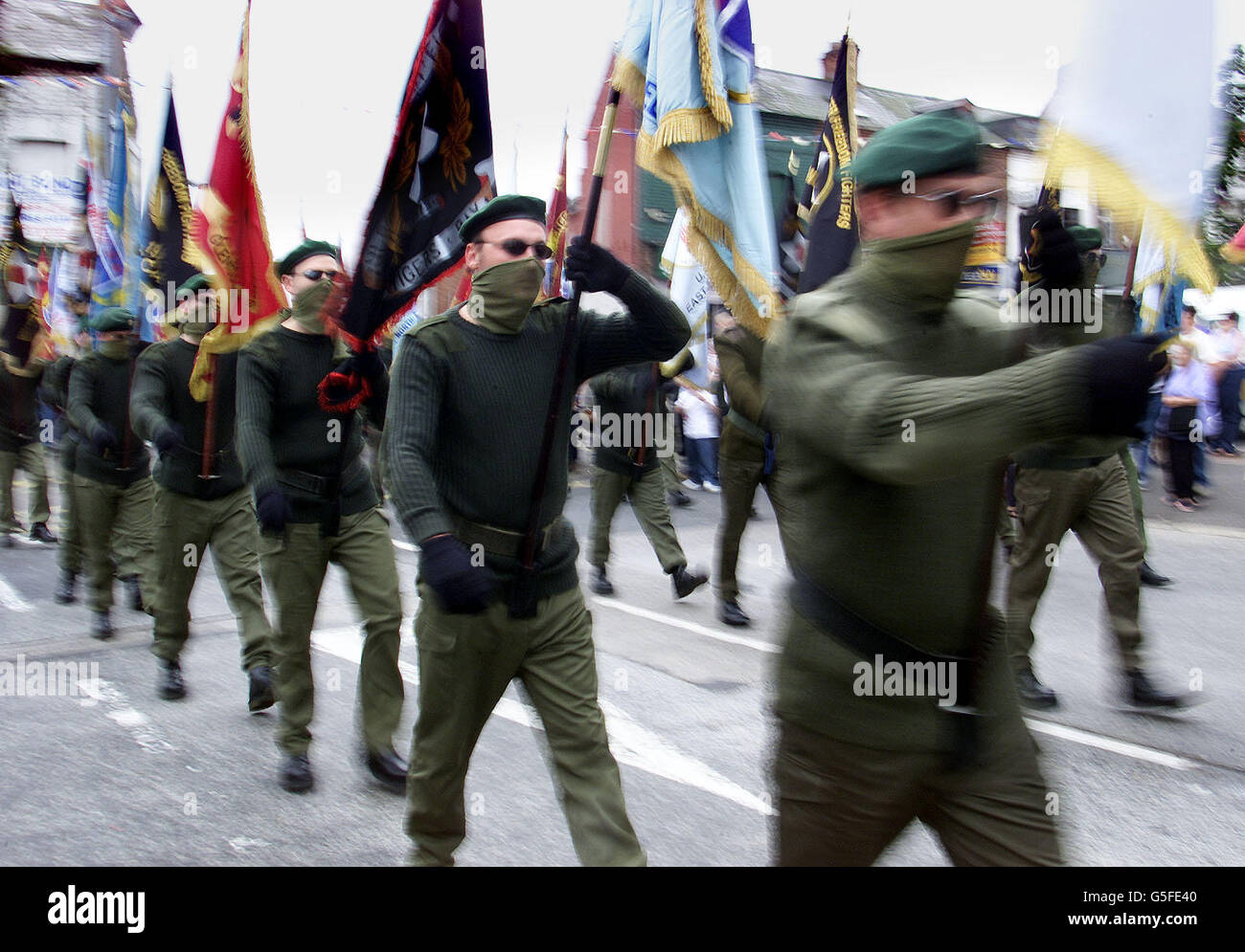 Ulster Freedom Fighters Parade Stock Photo - Alamy