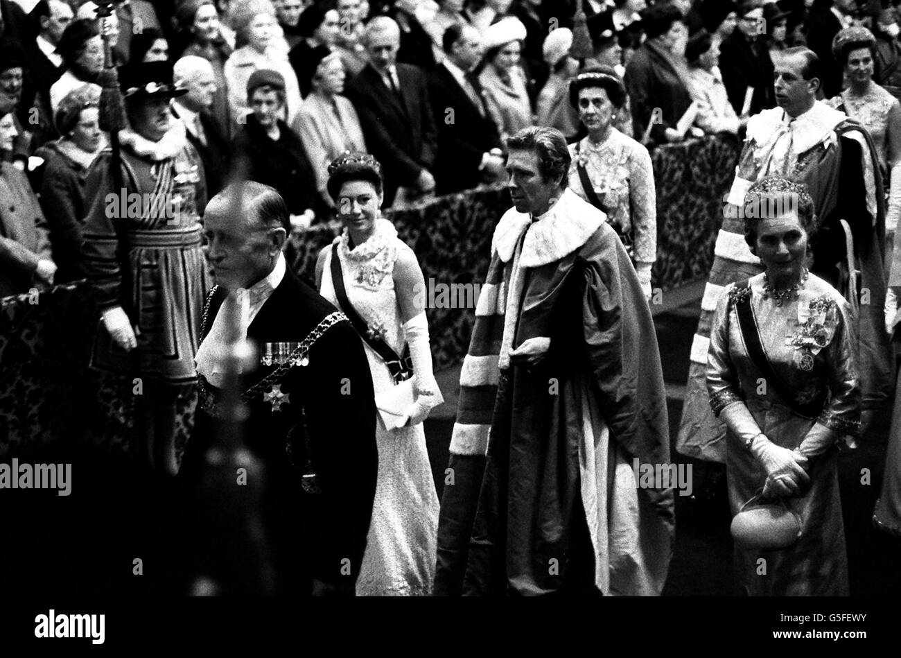 Princess royal left earl Black and White Stock Photos & Images - Alamy