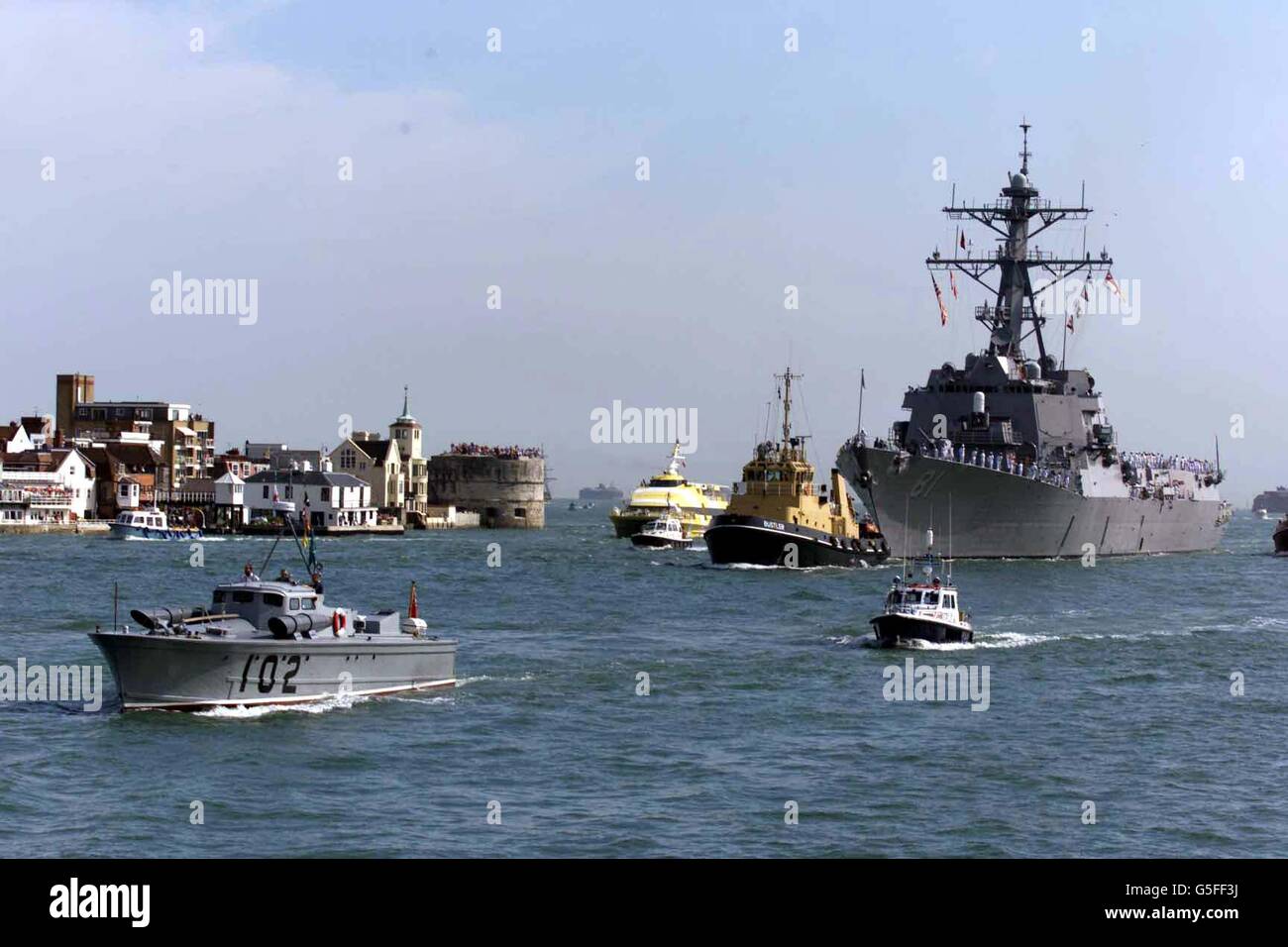 Uss winston s churchill hi-res stock photography and images - Alamy